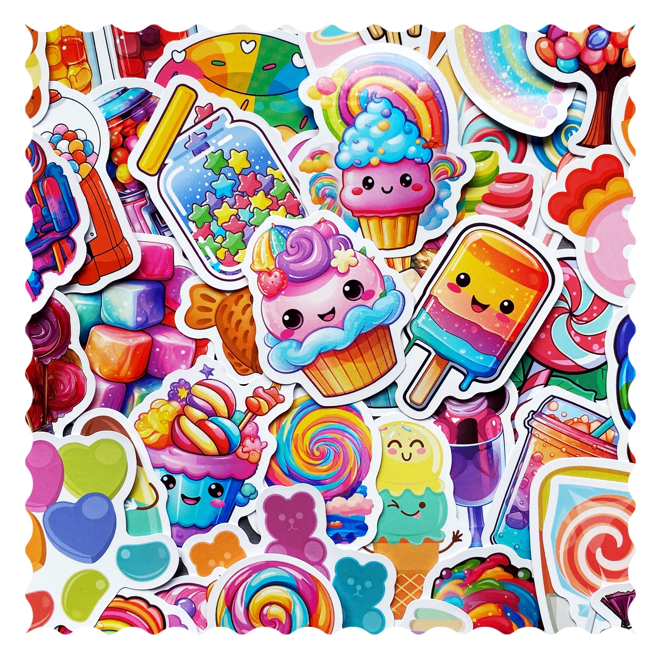 CANDY LAND (STICKER PACK 50PCS) – Chappy Slimes