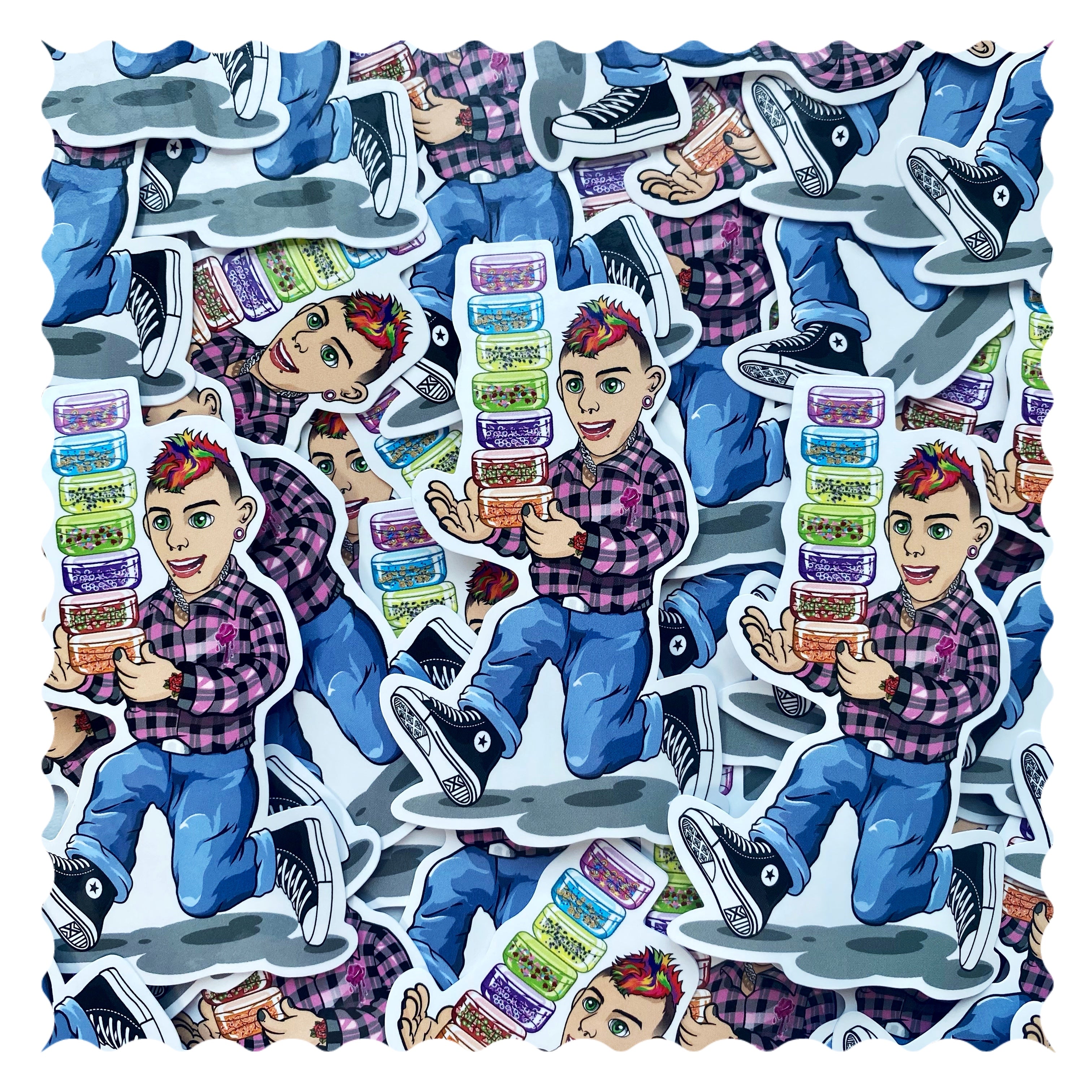 CHAPPY STACK STICKER – Chappy Slimes