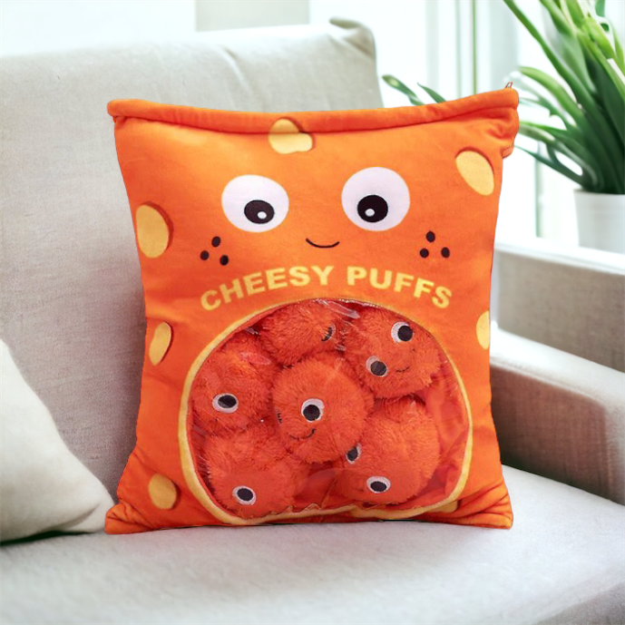 JUMBO CHEESY PUFFS PLUSHIE – Chappy Slimes